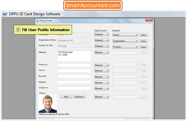 ID Card Maker Software screenshots identity cards designer program